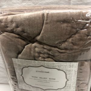 frontgate | Other | Frontgate Velvet Sham King Soft Lavender | Poshmark